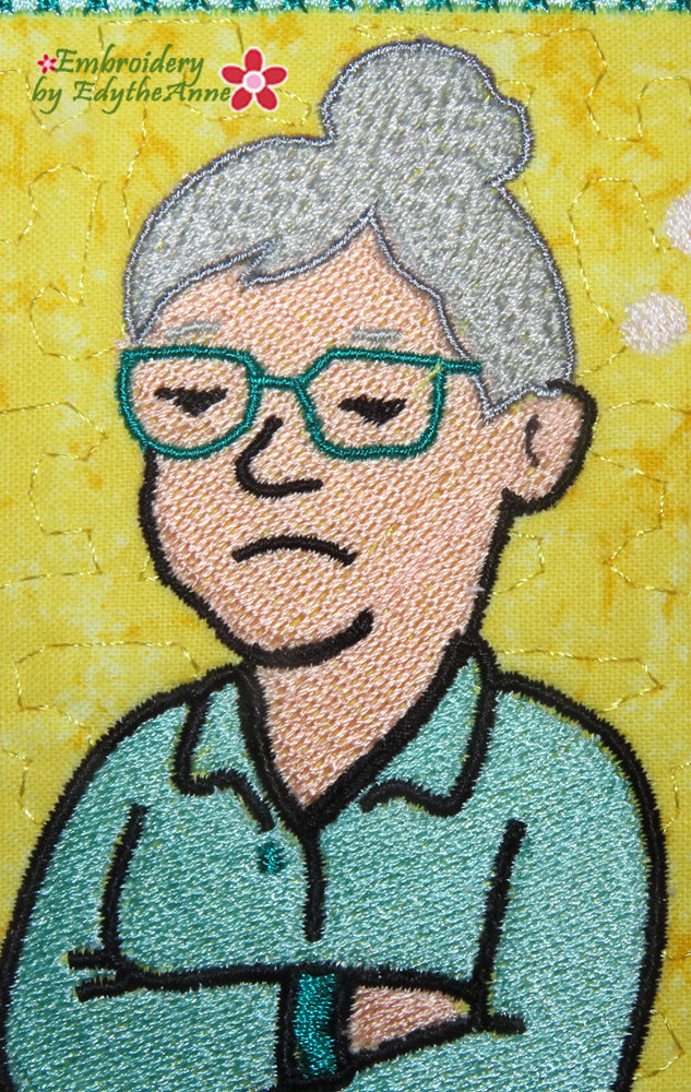 IT'S WEIRD BEING SAME AGE In The Hoop Whimsical Embroidered Mug Mats ...
