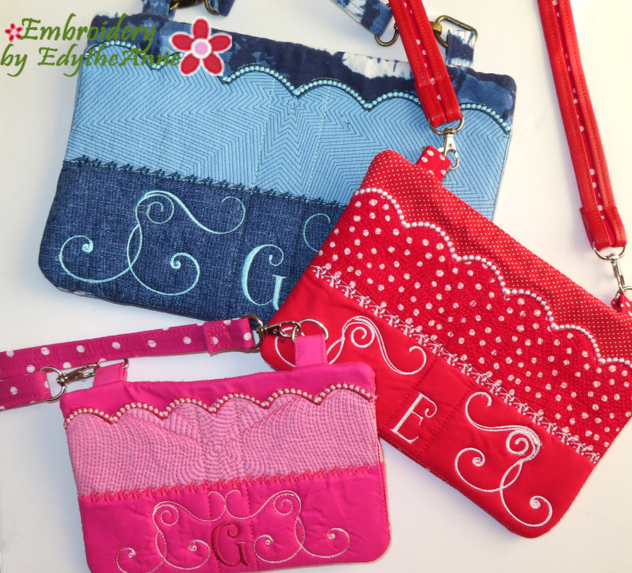 IN THE HOOP EMBROIDERY | PURSES & BAGS| Embroidery by EdytheAnne